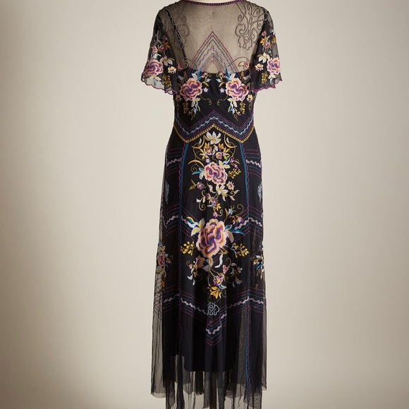 Sundance | Dresses | Lady Annie Embroidered Mesh Dress New From ...